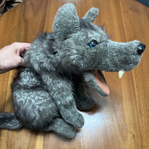 Folkmanis Puppets | Toys | Folkmanis Big Bad Wolf 2 Hand Puppet ...